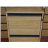 Nearly New Dams 4 Drawer Filing Cabinet Light Oak